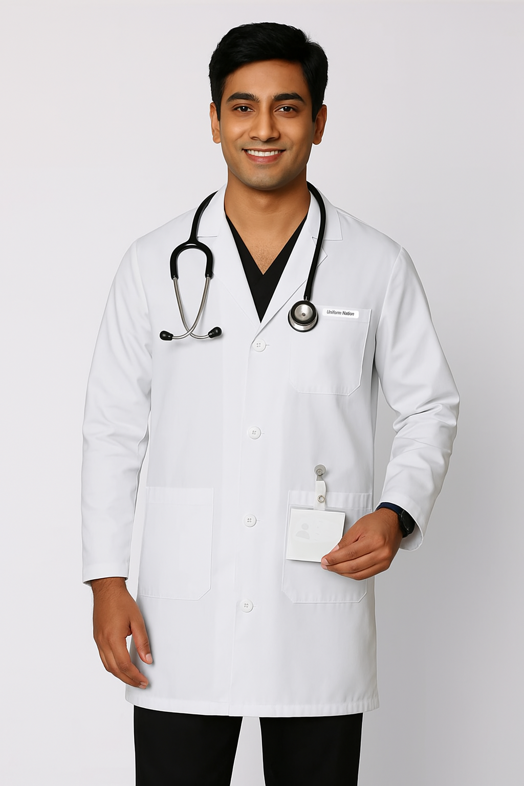 Premium Men's Lab Coats & Aprons – Reliable, Protective – Uniform Nation